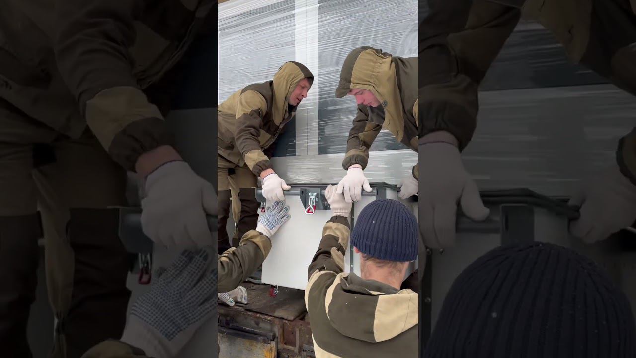 Отгружаем аспирационные установки клиентов в любую погоду ￼