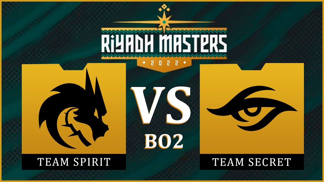 Team Spirit vs Team Secret Game 1 Riyadh Masters 2022