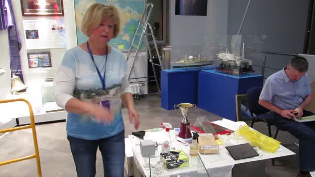 Подготовка выставки "Звёздная флотилия"