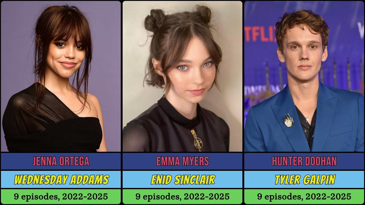 Уэнсдэй сезон 2 + Уэнсдэй сезон 1 Полный актерский состав