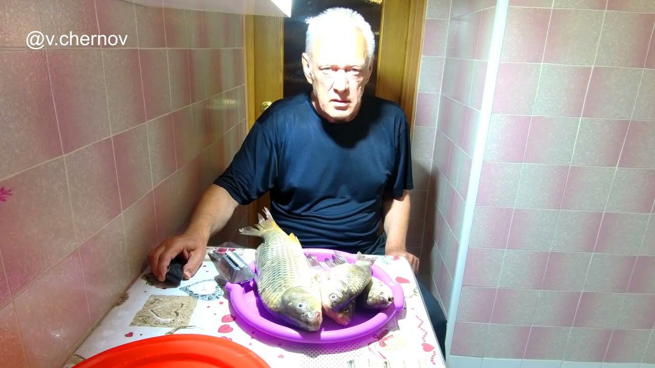 Сазаны и караси. Сами ловим и сами жарим рыбу