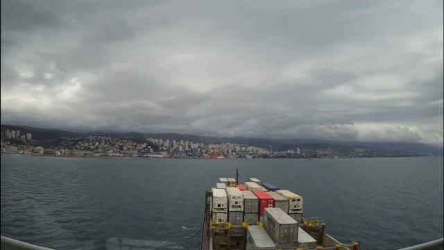 Хорватия, прибытие в Риеку. Timelapse.