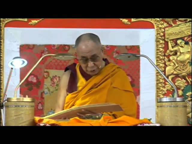 "Большое руководство к этапам Пути Пробуждения" (Ламрим-ченмо)   04 12 2012 1-ая часть