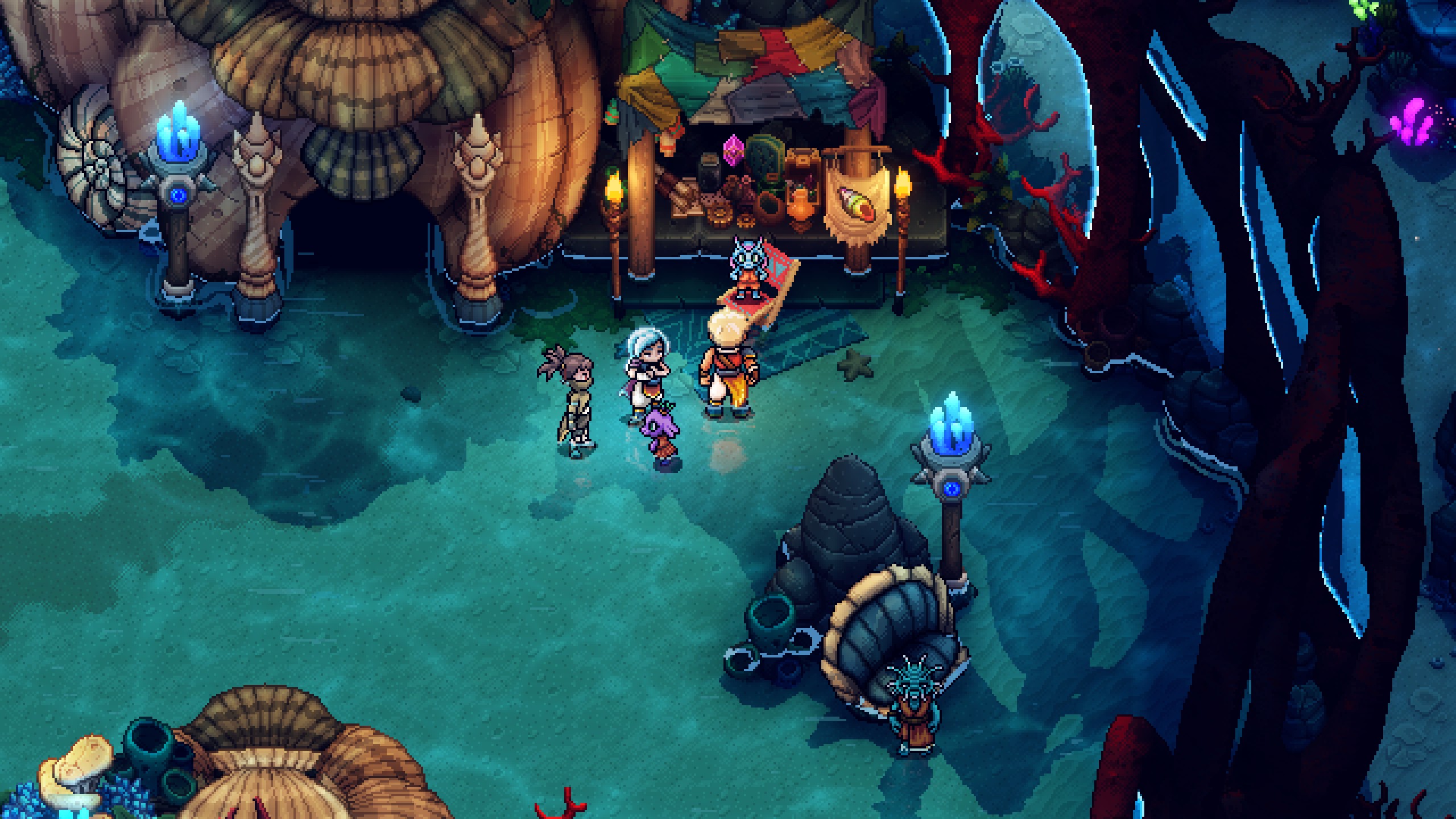 Sea of Stars #16 - Деревня Докари и Рынок радужных ракушек Мирны!