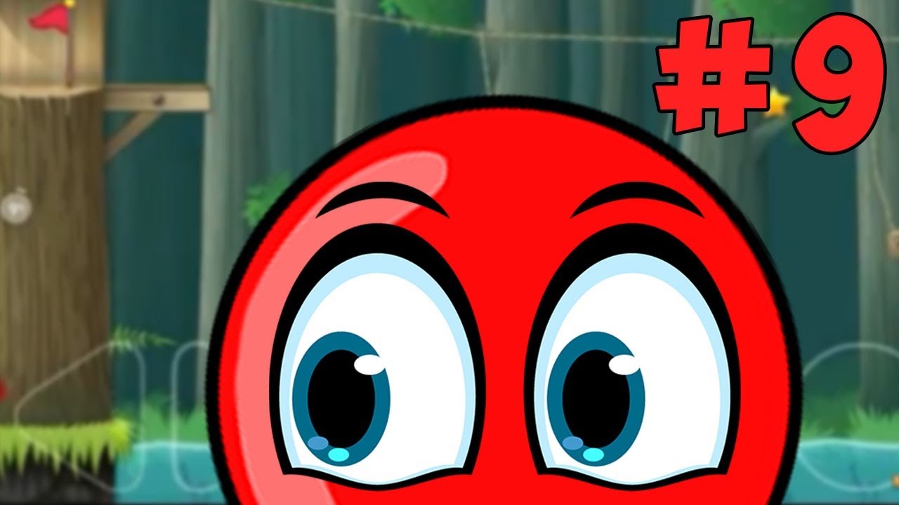 Отважный красный шар спасает свою подругу, 9 серия . Мультики для детей