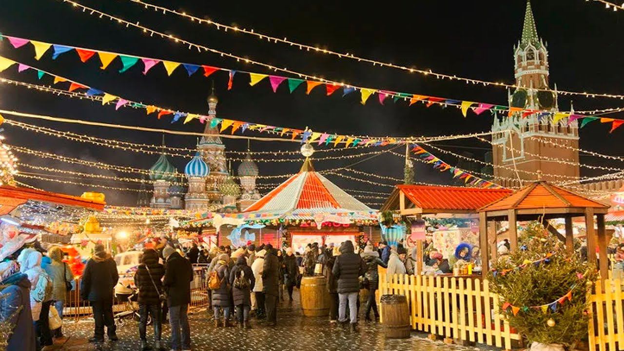 Новогодняя Москва. Красная площадь (13.01.23)