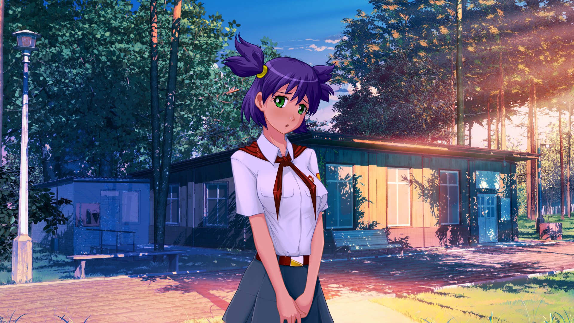 #003 - Пионериада: Семён, Глава II, рут Лены (Мод для ВН "Бесконечное лето")