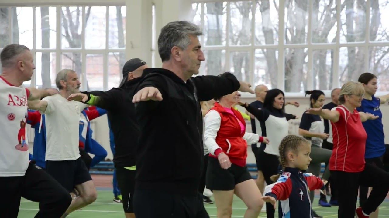 Народная зарядка с чемпионом Ростов-на-Дону