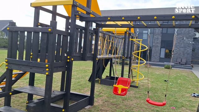 Детская площадка Пикник "Black" Кракен - видеоотзыв