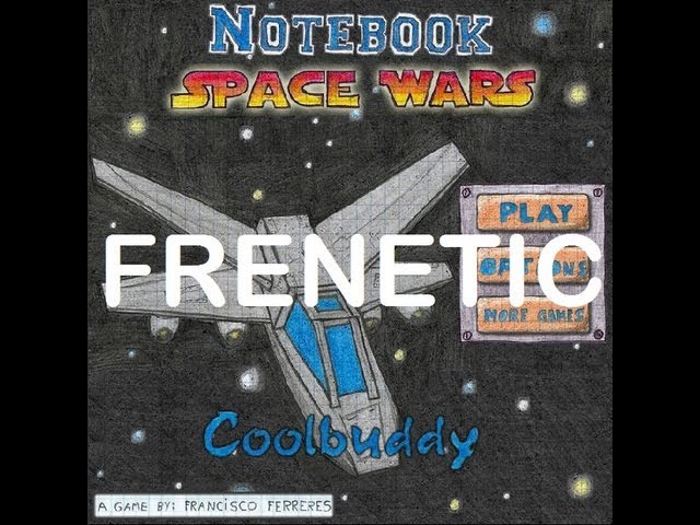Notebook Space Wars - Frenetic - Level 6 - 3 stars