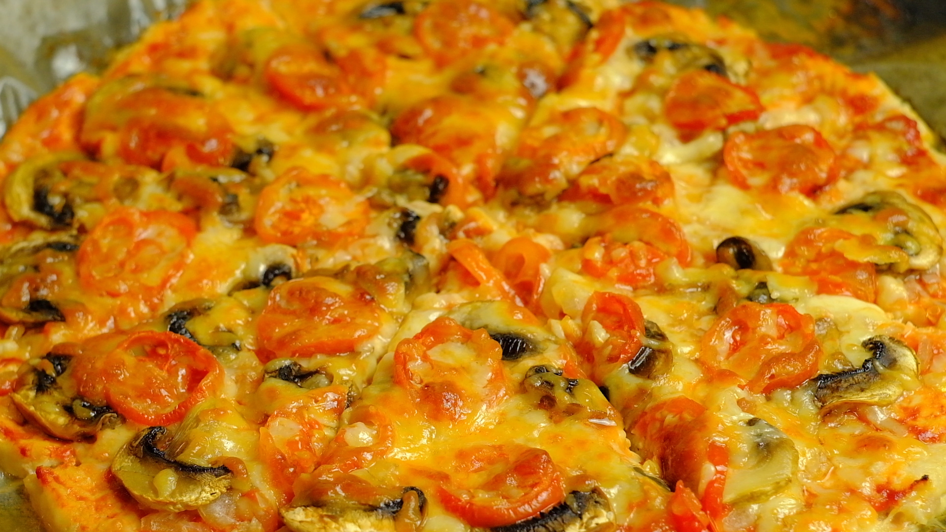 Пицца без теста за 15 минут