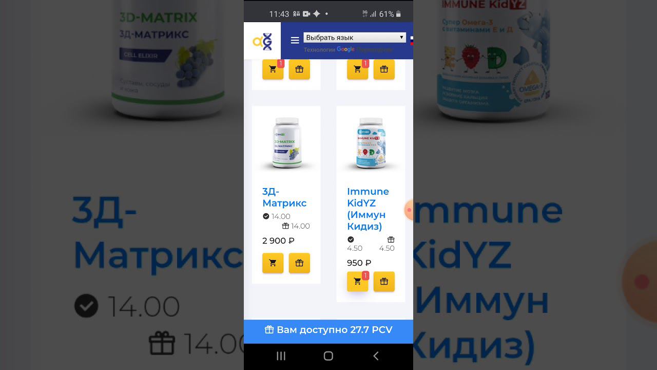 Как сделать заказ в магазине Россия