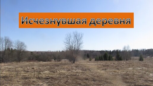 МЕТАЛЛОКОП//ИСЧЕЗНУВШАЯ ДЕРЕВНЯ