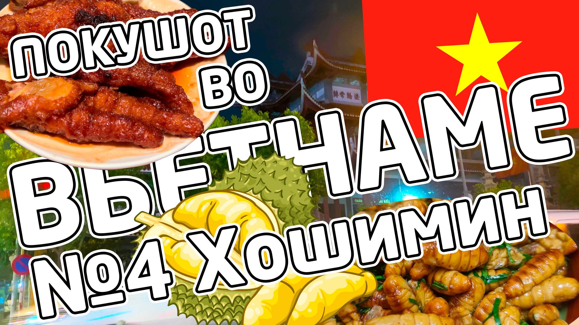 ПОКУШОТ во Вьетнаме №4 (Хошимин, он же Сайгон) - жильё, медицина, копи лювак, еда, обмен валюты