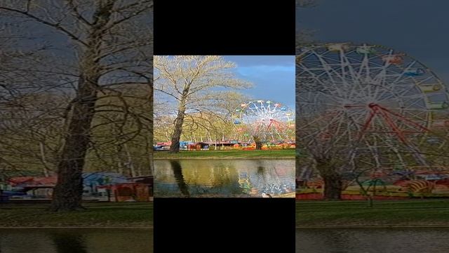 ПАРК БАБУШКИНА КОЛЕСО ОБОЗРЕНИЯ ЭТО ПИТЕР ДЕТКА ТИПИЧНЫЙ ВЕСНА ПРИРОДА