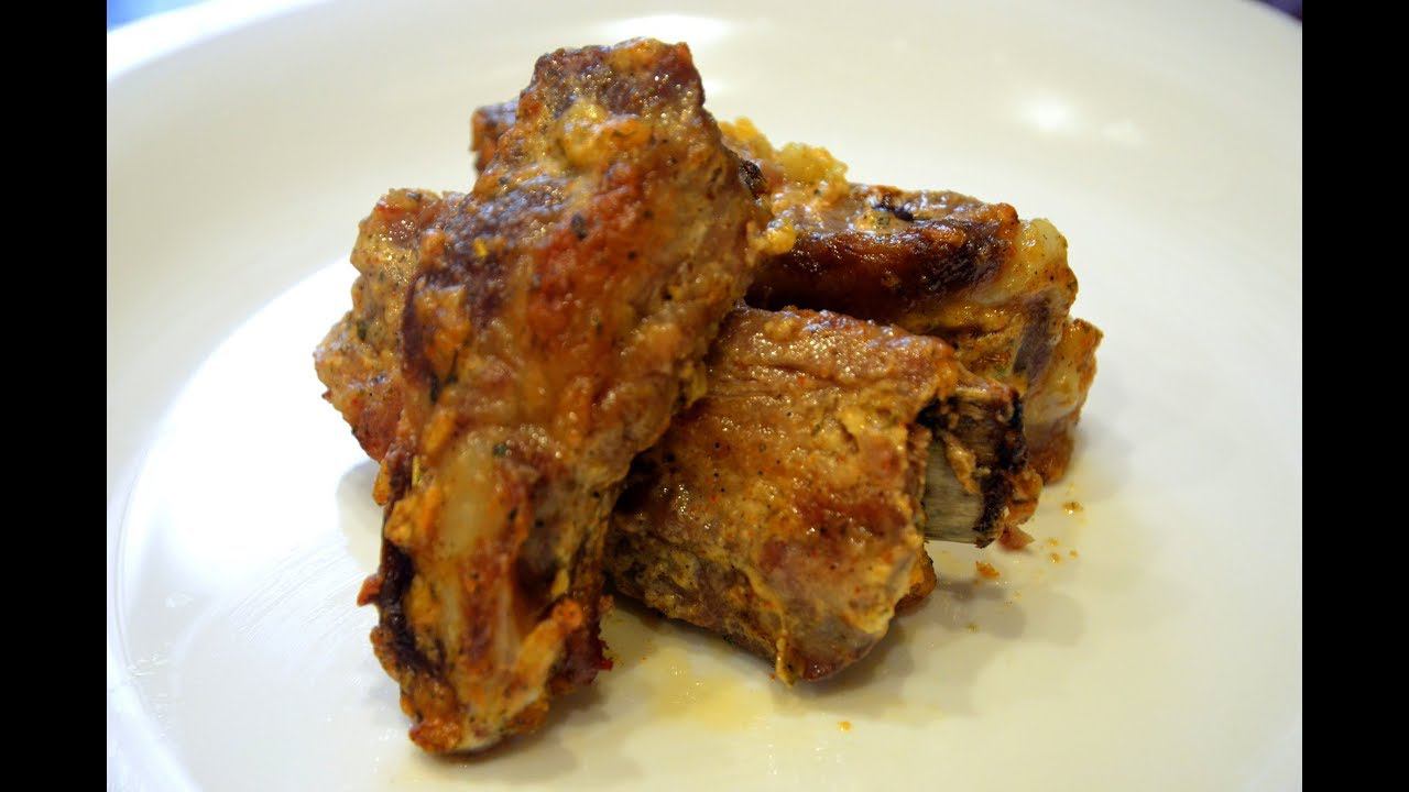 Свиные ребрышки запеченные в духовке.