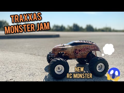 TRAXXAS Monster Jam 2WD - НОВАЯ игрушка | самый ВЕСЕЛЫЙ TRAXXAS