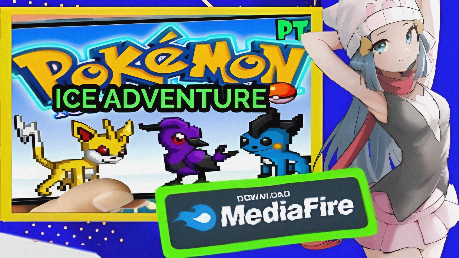 Pokemon Ice Adventure (PT-BR) GBA - 3mulador 4ndroid