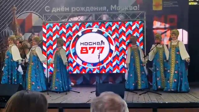 "Ой со вечера" Ведущий ансамбль "Родная песня" Красная Пахра ДК Звёздный Красная Пахра.