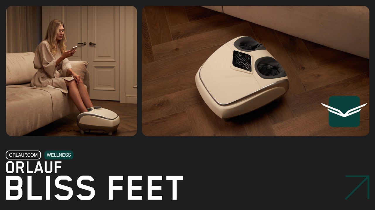 Orlauf Bliss Feet — массажер для ног с 3 видами массажа