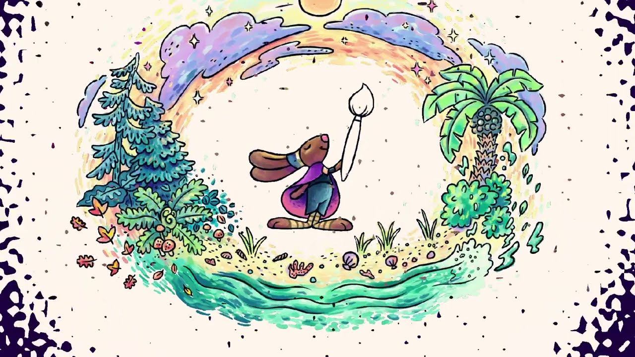 Окунаемся в детство | Chikory: A Colorful Tale