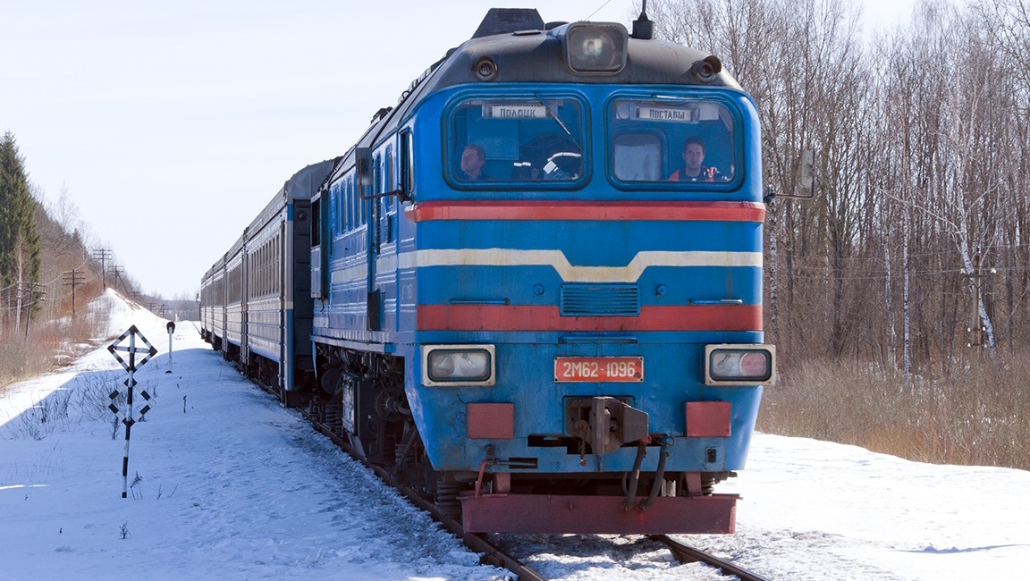 Дизель-поезд Кричев-1 - Могилёв-1