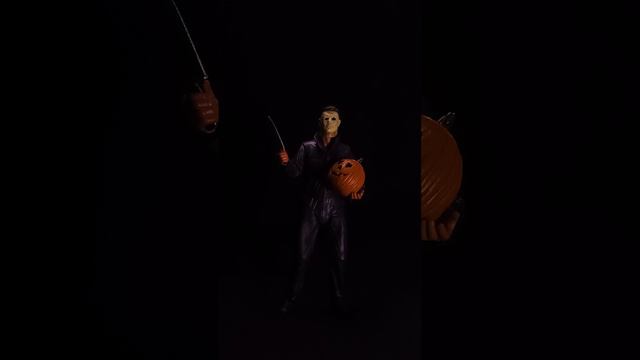 Стоп моушен анимация Майкл Майерс Хэллоуин