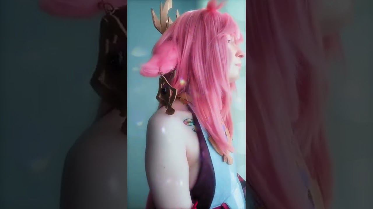 Oh, that girl #yaemiko #yaebaal #cosplay #genshinimpact