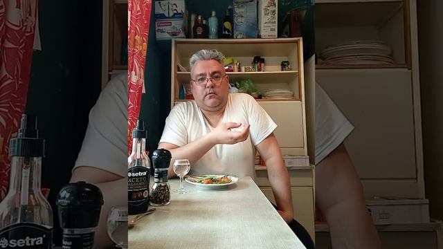 Кухня - Семга на подушке.