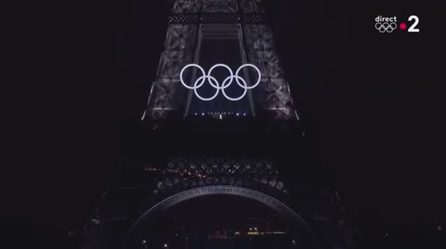 Париж 2024 Открытие Олимпийских Игр Селин Дион Гимн Любви