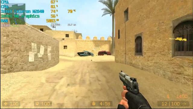 Counter-Strike_ Source Intel Celeron N2840 RAM 8GB DDR3L 1600 Intel Graphics 60 FPS Laptop MEDIUM