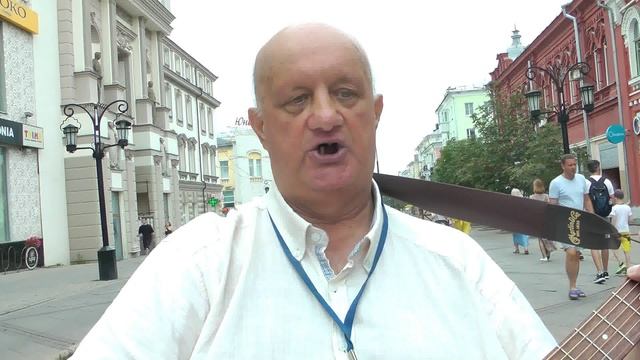 Песня "Взве́йтесь, со́колы, орла́ми!". Улица Ленинградская - 03.08.2023