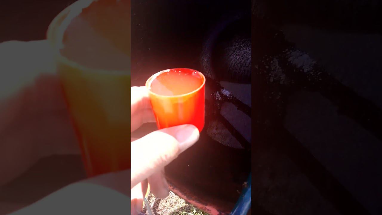 добавляем бактерии сразу #деревенскаяжизнь #огород #дача #природноеземледелие #грядки