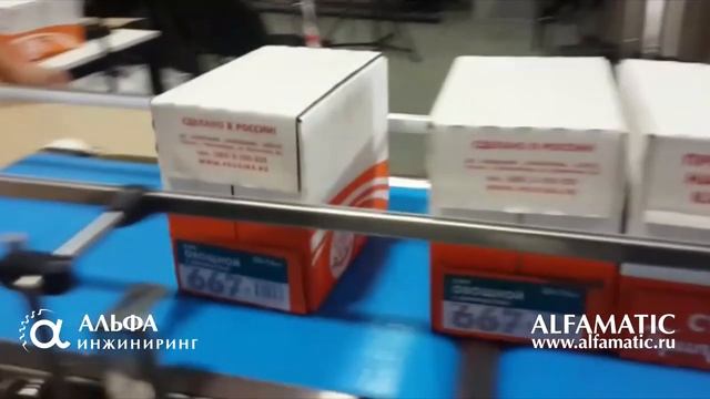 Ленточный конвейер Robomatic с участком ускорения.mp4