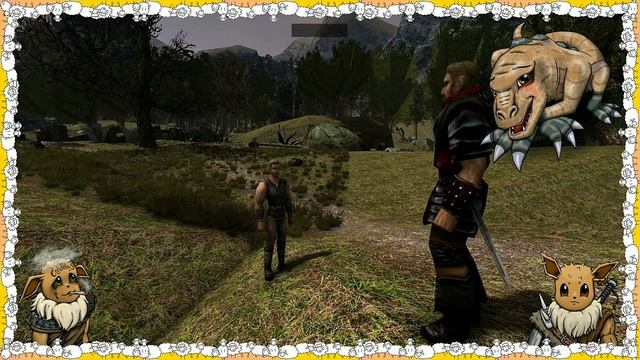 ????♂️?️?? Реакция стражника на (шутку) угрозу Безымянного взорвать Старый Лагерь [Готика 1]