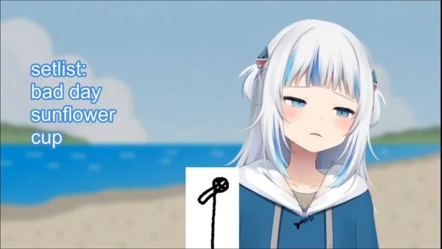 [Hololive - Gawr Gura] Billie Eilish - idontwannabeyouanymore