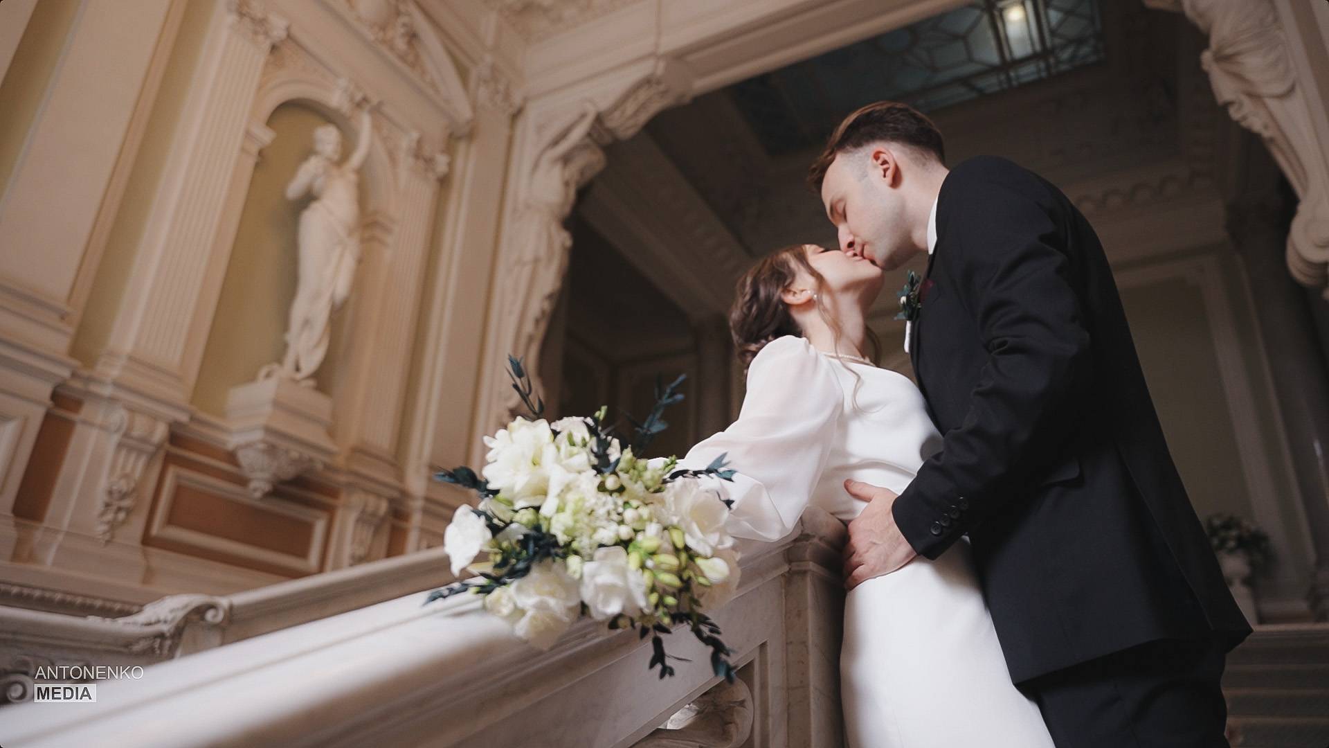 Регистрация во Дворце бракосочетания №1 Английская набережная