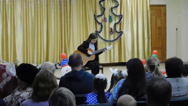 2022г. 27 декабря. Детская школа искусств. концерт. ч.3. Мариинский Посад