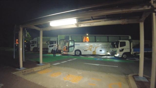 Самый дорогой отдельный номер в самом длинном ночном автобусе Японии ?? 16-часовая поездка