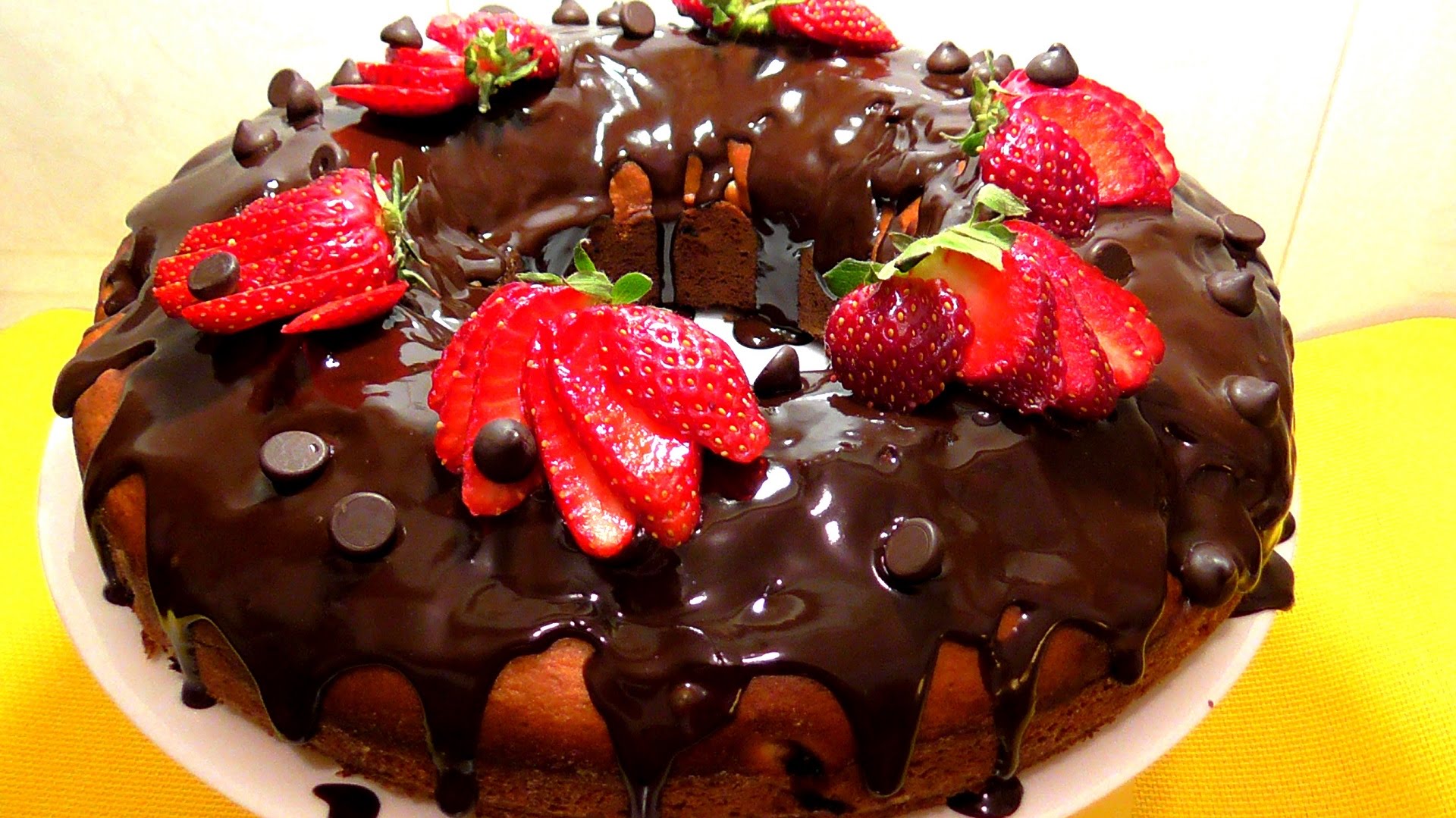 КЕКС С КЛУБНИКОЙ.  РЕЦЕПТ ВКУСНОГО КЕКСА.