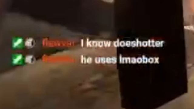 "he got stab hacks, doesn't he?"