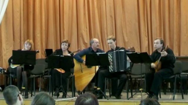 А.Иванов - "Песенка военных корреспондентов", инстр. обр. песни М.Блантера (анс. "Царёво городище")