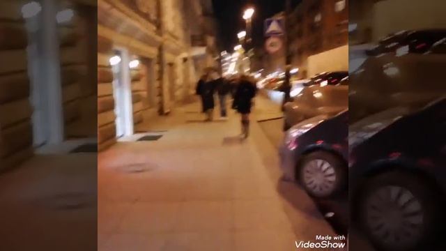 Всё торопимся, бежим по ул. Рубинштейна.