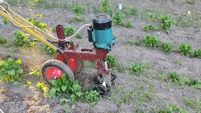 Культиватор электро.