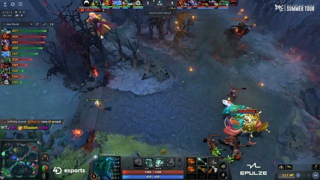 Infinity ESPORTS vs Wolf Team DPC 2022 Summer Tour - South America Division 1 Game 2