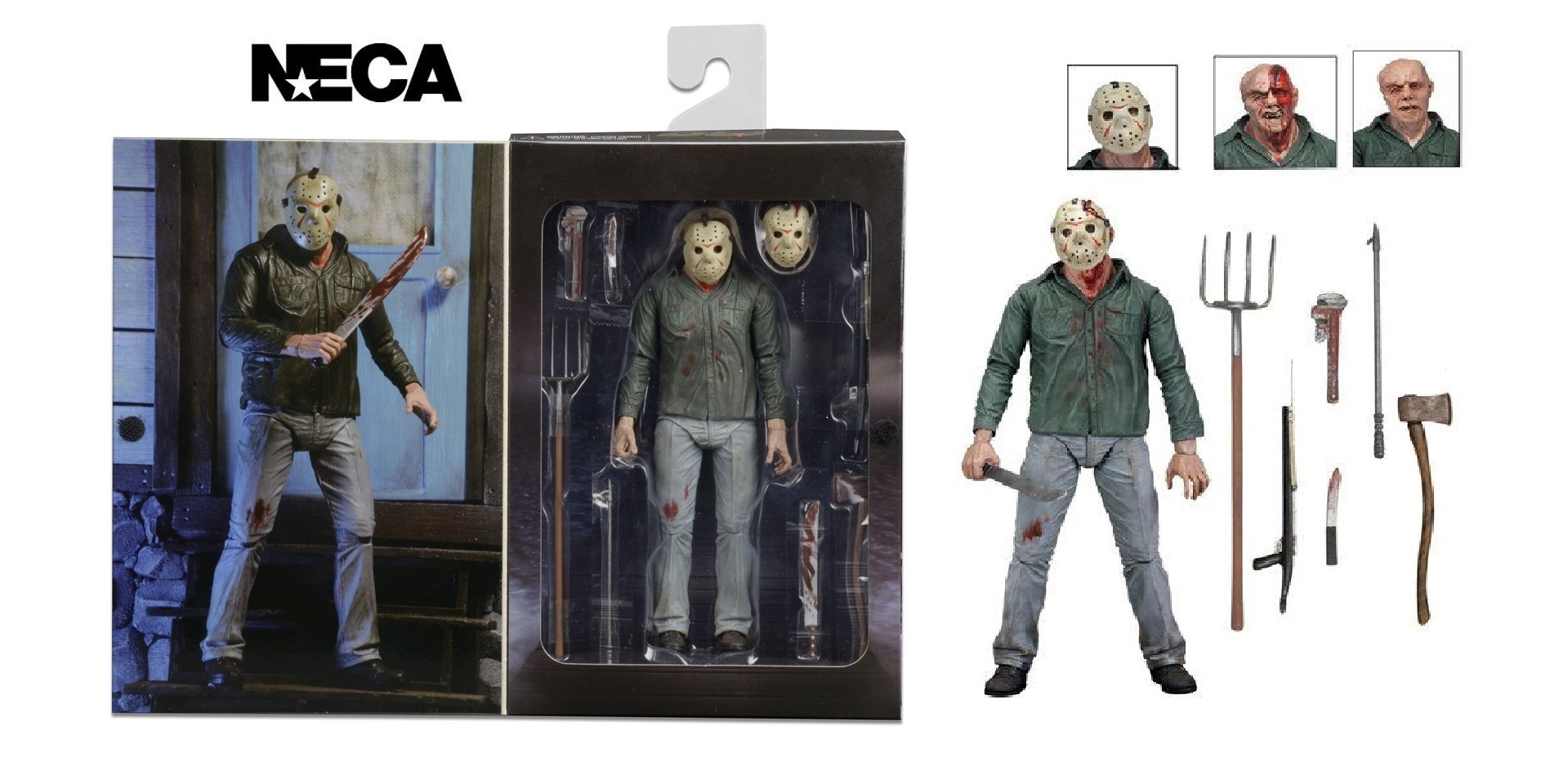 Распаковка  и обзор Jason Voorhees \Джейсон Вурхиз\Пятница, 13-е\Neca\Unboxing