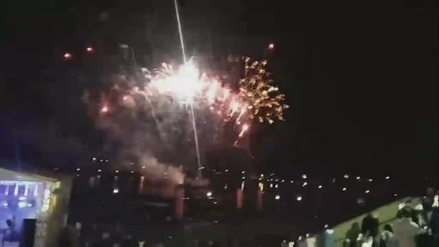 Дожинки 2022 в Глубоком / Фейерверк