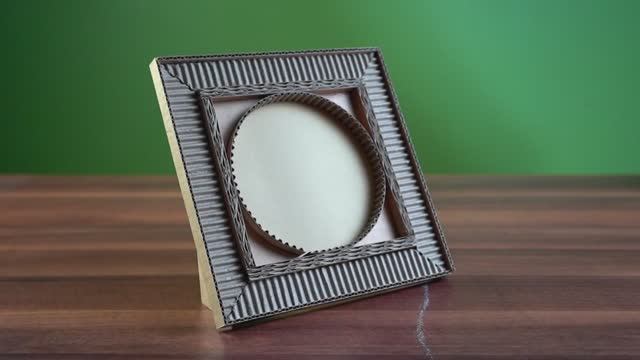 Фоторамка из картона