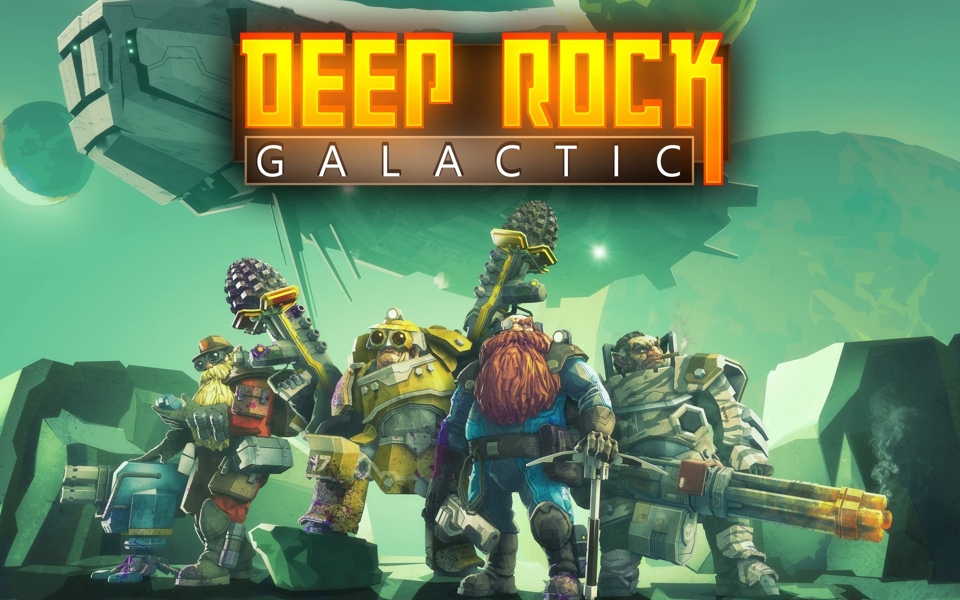 Deep Rock Galactic часть 1 \ Эпично прошёл обучение.