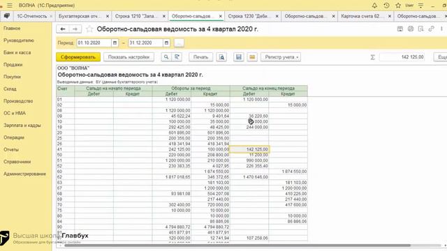 Алгоритм, который поможет проконтролировать каждую строчку баланса